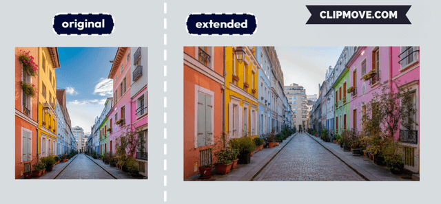 How to Uncrop Image with AI | ClipMove.com
